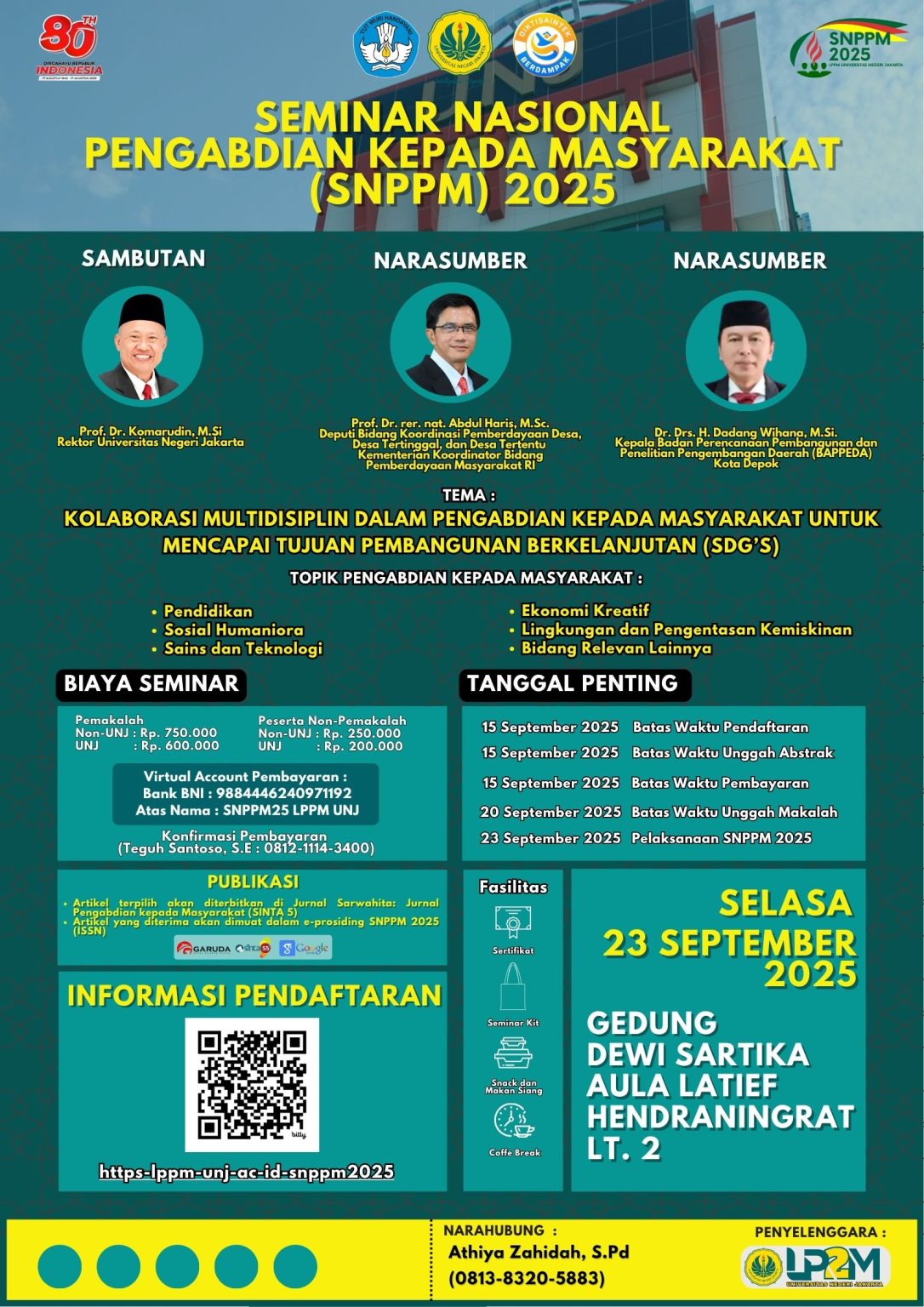 Seminar Nasional Pengabdian Kepada Masyarakat (SNPPM 2025) – LPPM